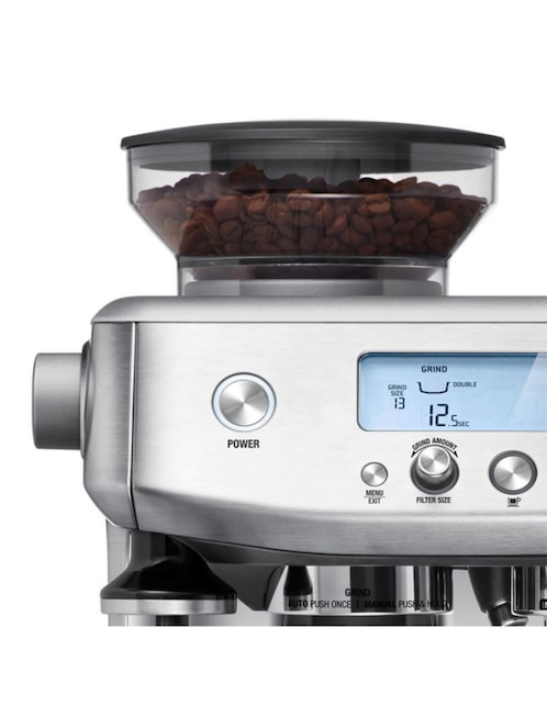 Cafetera con molino Breville The Barista Pro BES878BSS1BUS1 13