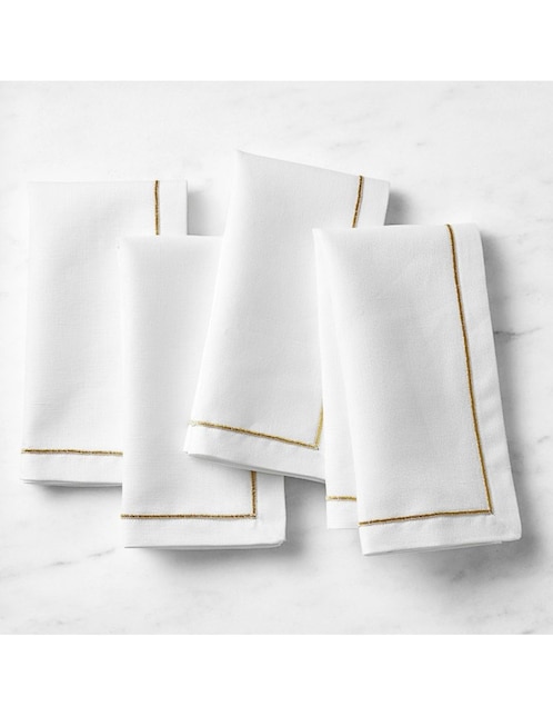 Set servilleta Napkins de algodón 4 piezas 1