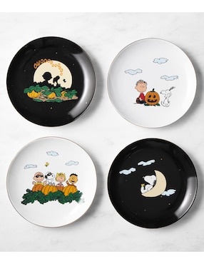 Set platos botana Peanuts™ x Williams Sonoma The Great Pumpkin de ...